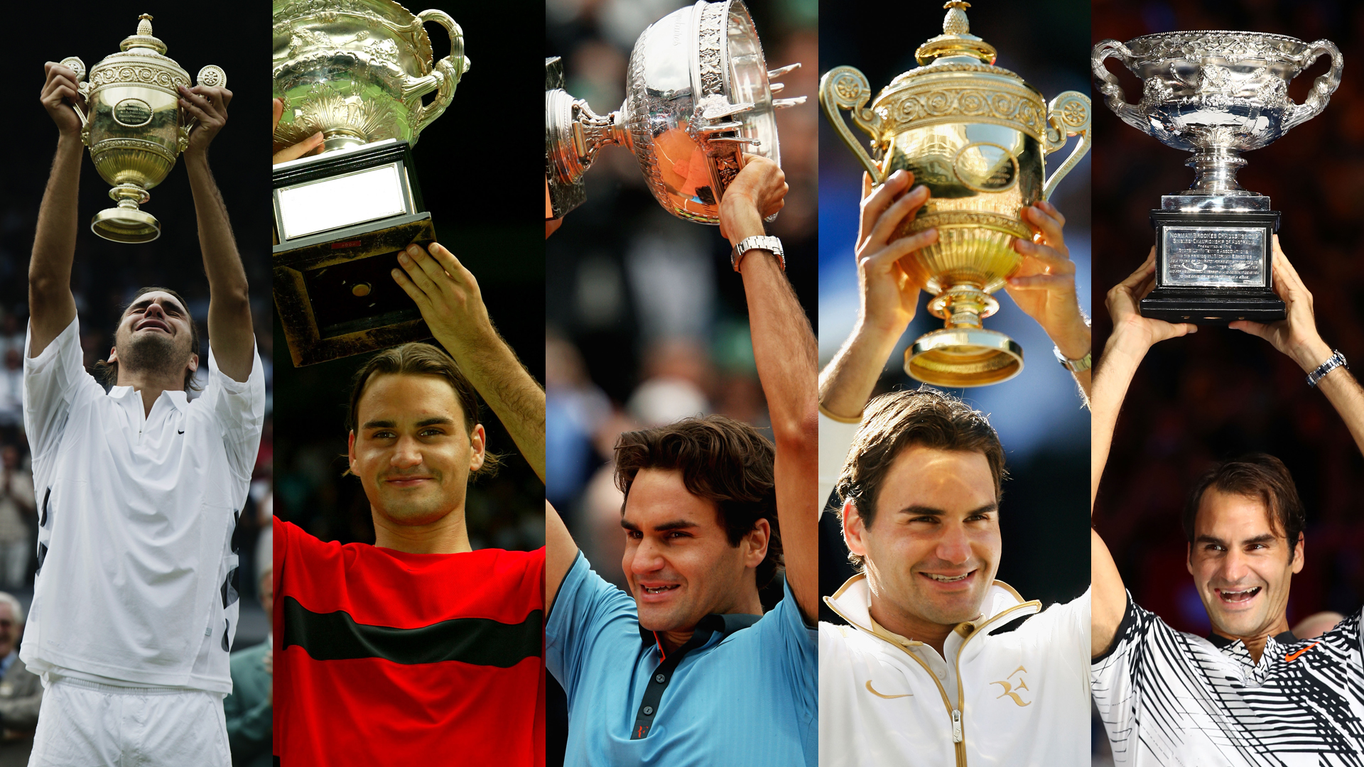 Federer 20: The Swiss great's five biggest grand slam wins | Stadium Astro