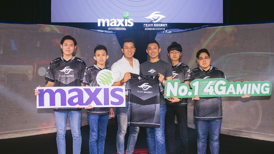 Maxis teams up with Team Secret PUBG Mobile | Stadium Astro